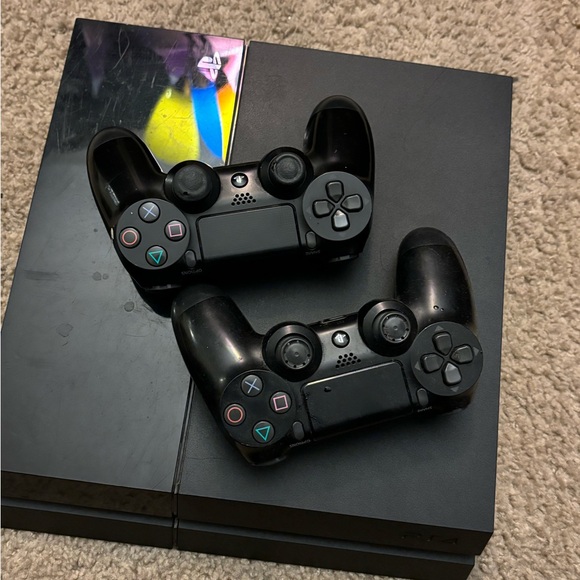 Video Games & Consoles | Ps4 Console With 2 Controllers | Poshmark